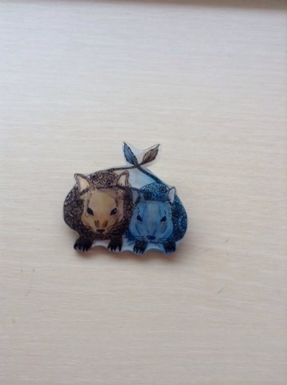 H様オーダー品 ブローチ chami 通販 1935190｜Creema(クリーマ)