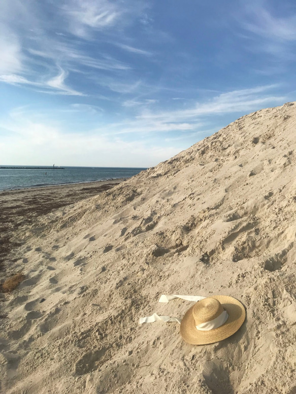 ＜即納可能＞ロングリボンのボーターハット Amal アマル 春夏 麦わら帽子 カンカン帽 ハット グログランの麦わら帽子 通販 5633337 ...