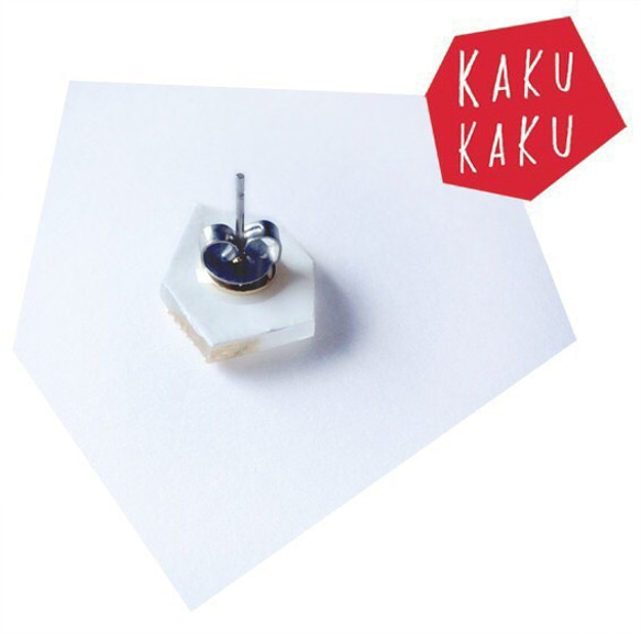 kakukakuピアスB ピアス（その他） まるさんかくしかく 通販 790131｜Creema(クリーマ)