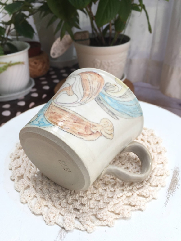 花マグカップ(中)No.R2054 マグカップ antomako 通販｜Creema(クリーマ)