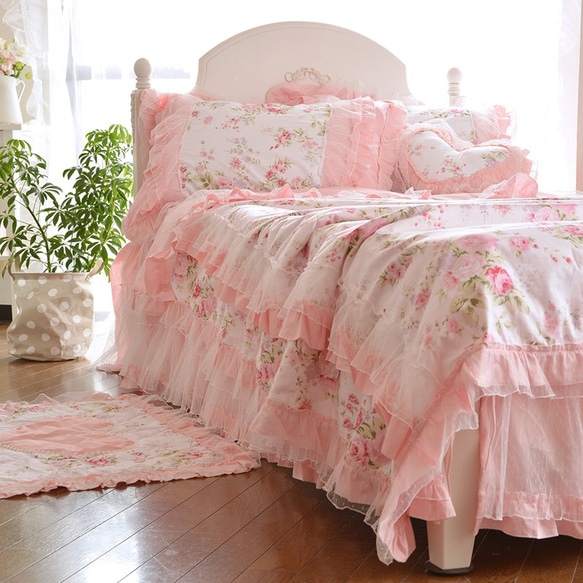 ローズガーデン ベッドカバー/モアプリンセス【シングル】 その他インテリア雑貨 princess-room colore 通販 5415989 ...