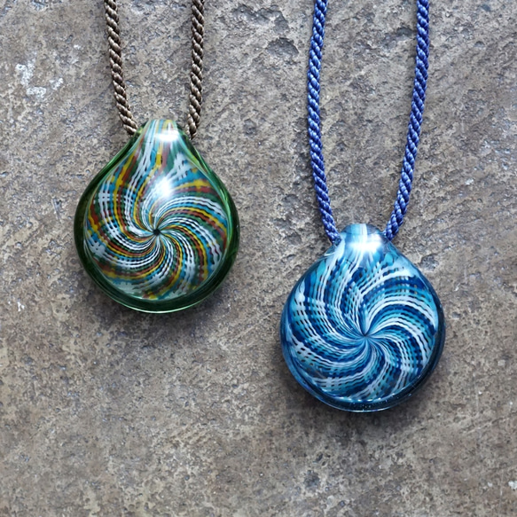 Reticello Pendant ネックレス・ペンダント Natural Glass 通販 12050029｜Creema(クリーマ)