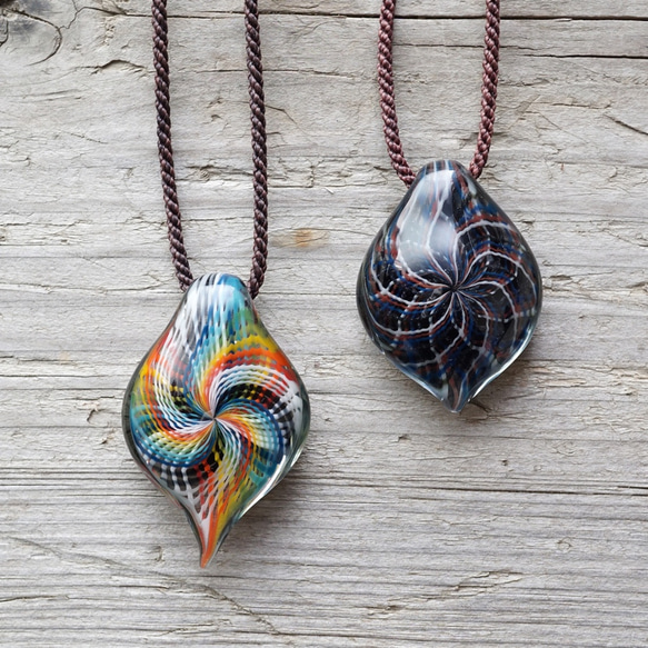 Reticello Pendant ネックレス・ペンダント Natural Glass 通販 12050058｜Creema(クリーマ)