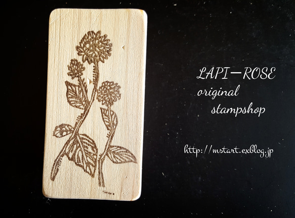 ヒメツルソバstamp はんこ・スタンプ Lapi Rose stampshop 通販 4103372｜Creema(クリーマ)