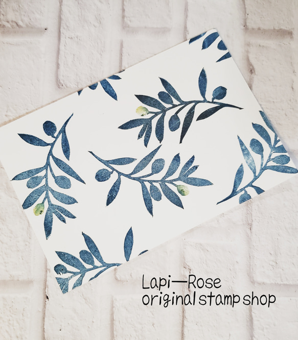 オリーブのstamp はんこ・スタンプ Lapi Rose stampshop 通販｜Creema(クリーマ) 9625242