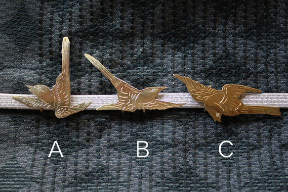 SALE 鳥の帯留め（真鍮）夏祭り/浴衣/和小物/azur その他アクセサリー azur.jewelry（アジュール） 通販 1620742 ...