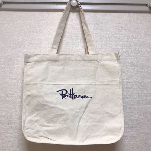 Ron Herman ロンハーマン トートバッグ エコバッグ 刺繍ロゴ Ron Herman ロンハーマン トートバッグ エコバッグ 刺繍ロゴ