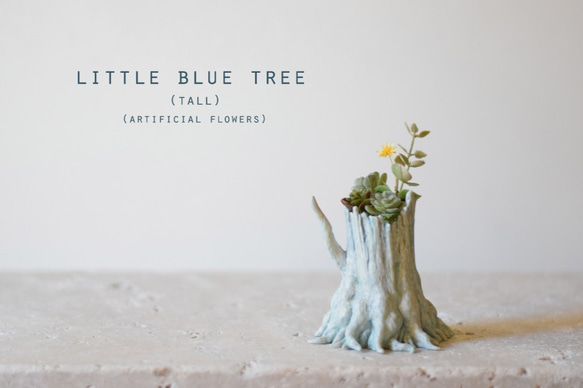Little blue tree (tall) 一輪挿し・花瓶・花器 Echidna Aya 通販 1669646｜Creema(クリーマ)