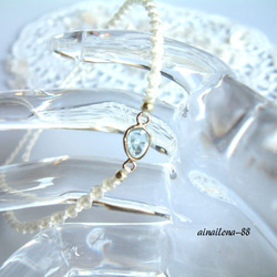 トパーズのマクラメアンクレット オーダーメイド可 アンクレット ainailona-88 通販 3959574｜Creema(クリーマ)