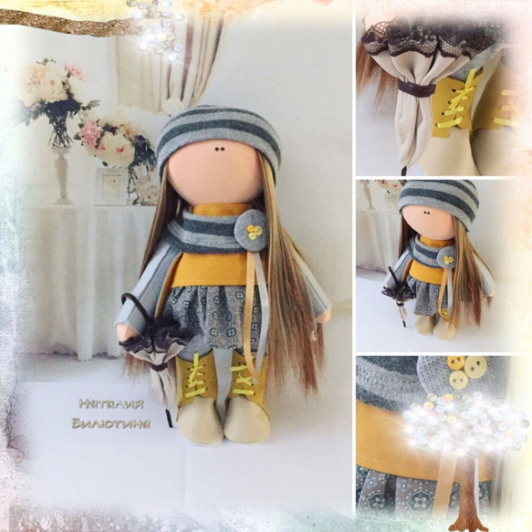 インテリアドール☆Erika（エリカ）ちゃん その他人形 Russian lady doll 通販 4010905｜Creema(クリーマ)