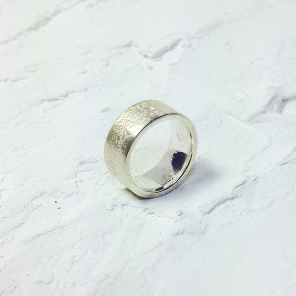 (準備中)Flat ring SV925 8mm★シルバーリング 指輪・リング Ciento uno 通販 4031130｜Creema(クリーマ)