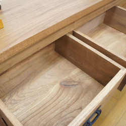 【最安値】マホガニー 無垢 リビング チェスト サイドボード キャビネット 箪笥 引出 7杯【ナチュラル】che112 チェスト・キャビネット ...