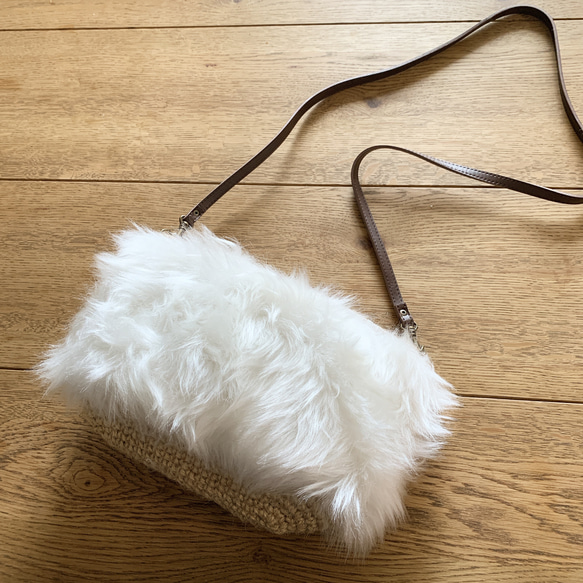 ファーポシェット ポシェット cocomoe 通販 7924995｜Creema(クリーマ) ハンドメイド・手作り・クラフト作品の販売サイト