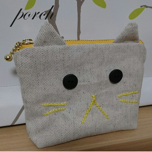 猫ちゃんポーチ ポーチ miki 通販 4033884｜Creema(クリーマ)