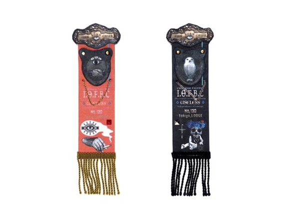 FBC BADGE (red・black) その他アクセサリー Fish Born Chips 通販 7787413｜Creema(クリーマ)