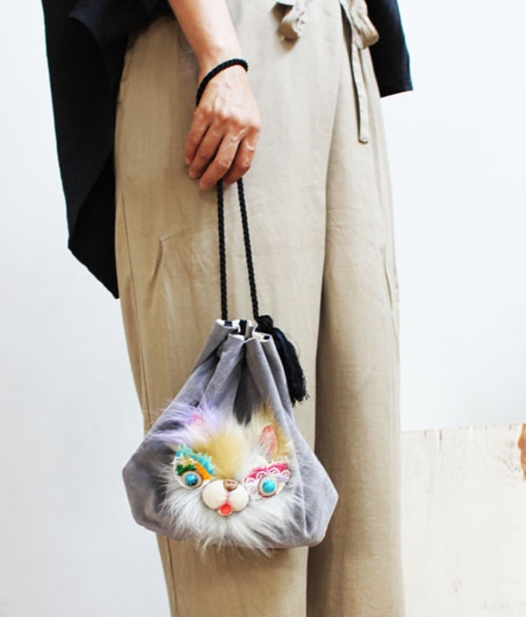 mike巾着＊glay ハンドバッグ edri 通販 4970038｜Creema(クリーマ)