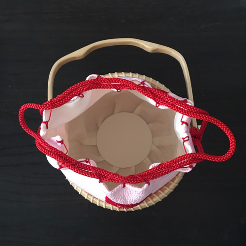 ナンタケットバスケット うち袋つき かごバッグ brodinakyoto ナンタケットバスケット うち袋つき かごバッグ brodinakyoto