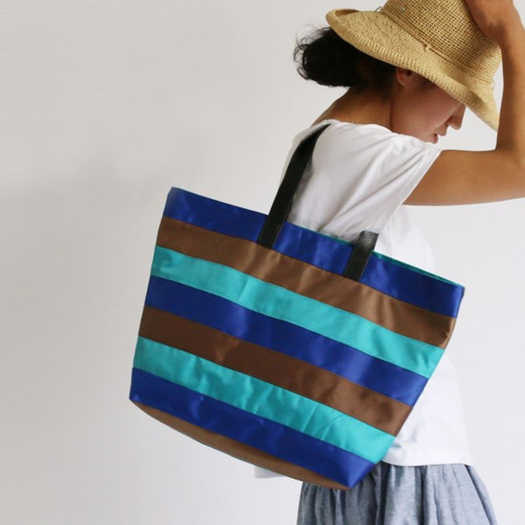 最終値下 本格派パラシュートNYLONナイロン 革レザー トートバッグ バッグ N33J トートバッグ anvai 通販｜Creema(クリーマ)