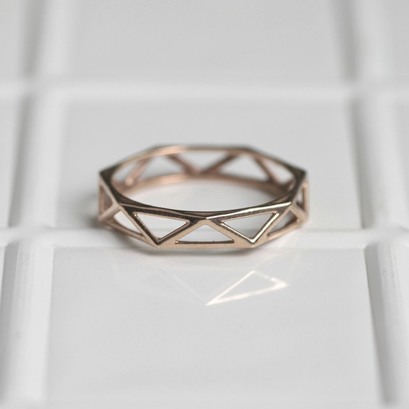 10K Ring_0010 指輪・リング Litt 通販 4289017｜Creema(クリーマ)