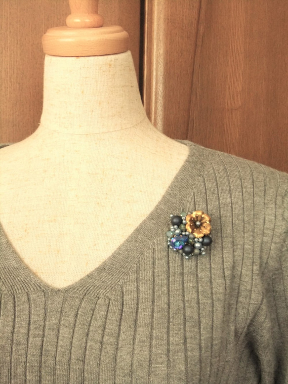 SALE Brooch 花 （K0831) ブローチ さくら庵 通販｜Creema(クリーマ) 8010045