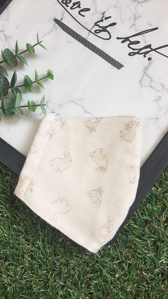 累計2000枚突破SALE 春夏マスク 立体マスク ダブルガーゼマスク ウサギ うさぎ ラビット 布マスク MOMORINGO 通販 ...