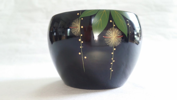 [カップ] いっぷく椀「サガリバナ」木製木地呂漆塗 ティーカップ 漆工房ニライカナイ 通販 4384567｜Creema(クリーマ)