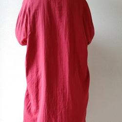 ふわふわ軽くて柔らかい肌触り ️ ダブルガーゼのロングカーディガン 茜色 カーディガン loveclover 松下さち子 通販｜Creema ...