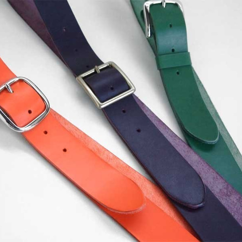 本革ベルト【40mm*オレンジ】全6色*オーダーメイド【サイズに 本革ベルト【40mm*オレンジ】全6色*オーダーメイド【サイズに