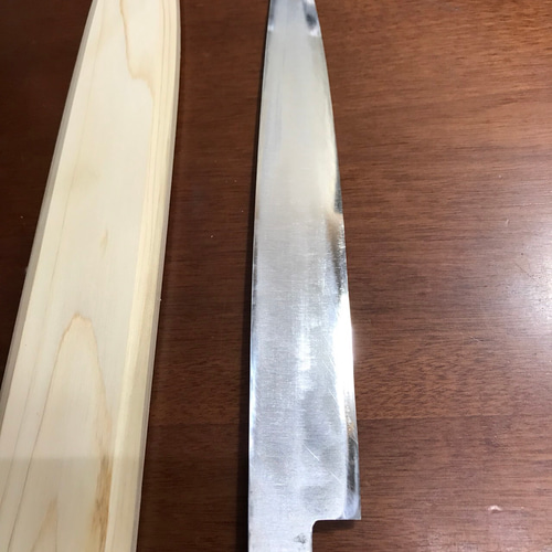 左利き用 刺身包丁 銘:貞道 包丁・ナイフ blacksmith 通販 左利き用 刺身包丁 銘:貞道 包丁・ナイフ blacksmith 通販
