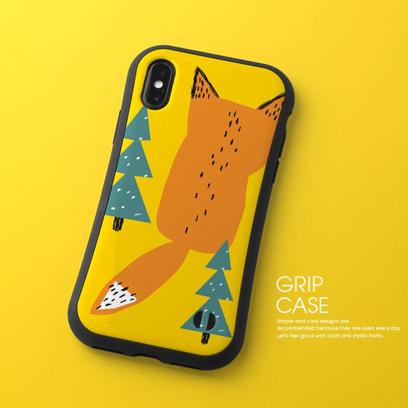 グリップケース《iPhoen対応》 grip_074 iPhoneケース・カバー mice 通販 10011801｜Creema(クリーマ)