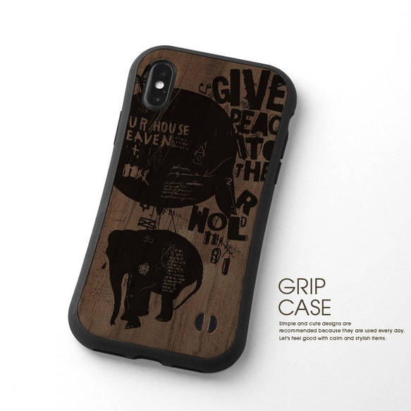 グリップケース《iPhoen対応》 grip_076 iPhoneケース・カバー mice 通販 10127022｜Creema(クリーマ)