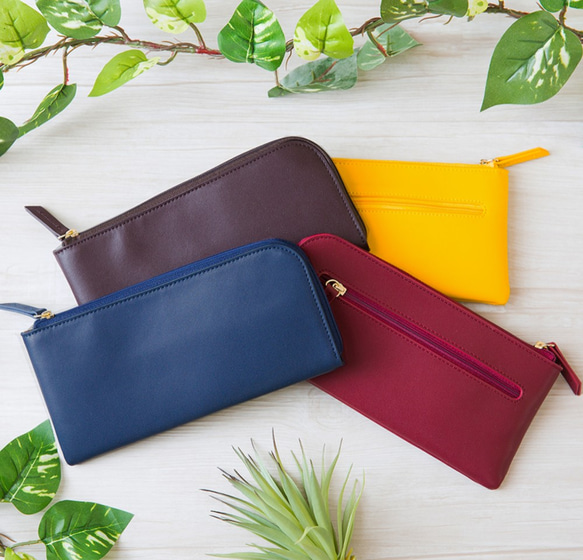4200円→2980円】SLIM L字ファスナー 財布 レディース 本革 4200円→2980円】SLIM L字ファスナー 財布 レディース 本革