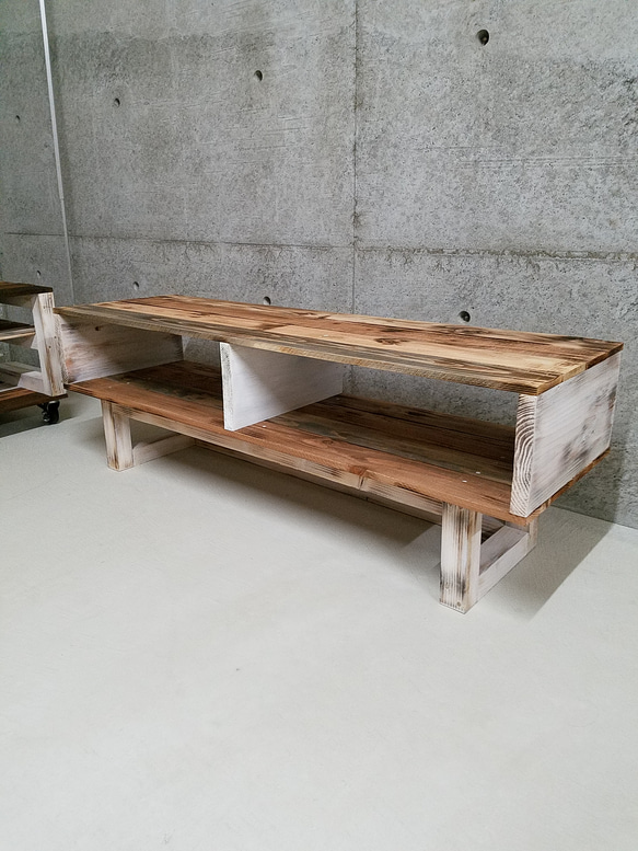 あめまま様オーダー テレビボード テレビ台・テレビボード シャーベット 通販｜Creema(クリーマ) 5618271