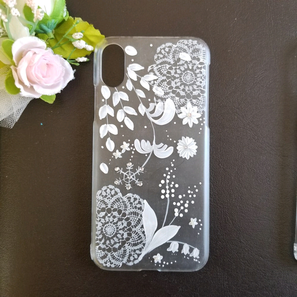 iPhone 11、11pro ハードケース 花柄 iPhoneケース・カバー saia 通販｜Creema(クリーマ) 6101968