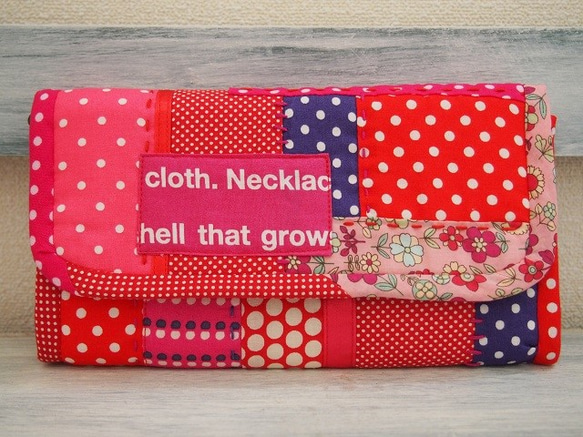 もち手つき ベリーカラーの長財布 その他ミニ財布・コンパクト財布 ゴーヤマラカス 通販 1231971｜Creema(クリーマ)