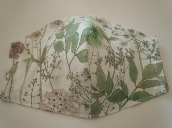 大人立体マスクリバティイルマリネンwガーゼ その他ファッション雑貨 handmade.cosi.cosi 通販 9154001｜Creema ...