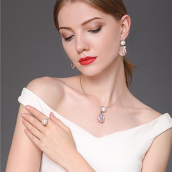 バロックシリーズ-パールS925スターリングシルバーオープンワンサイズリング01スタイル 指輪・リング Fashion Museum 通販 ...