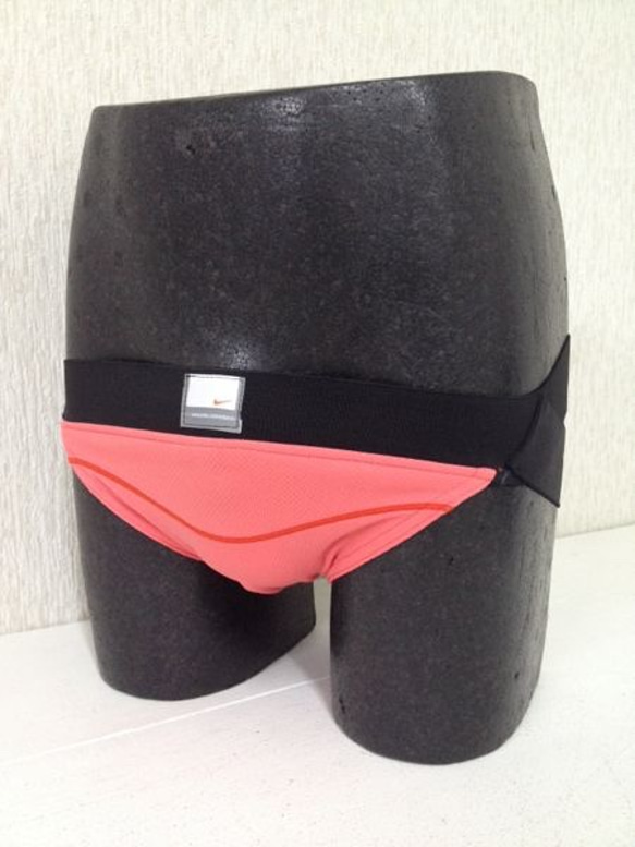 ジョグストラップ16橙白黒3クリックポスト164円配送可能 その他ファッション（メンズ） 浅田屋 通販 5657833｜Creema(クリーマ)