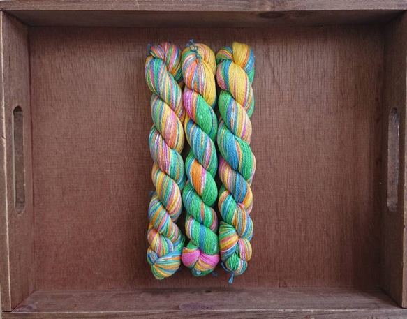 インダスからの贈り物【オリジナル段染め糸 細】(563) 1本 糸・ミシン糸 fofo.and me 通販 12130497｜Creema(クリーマ)