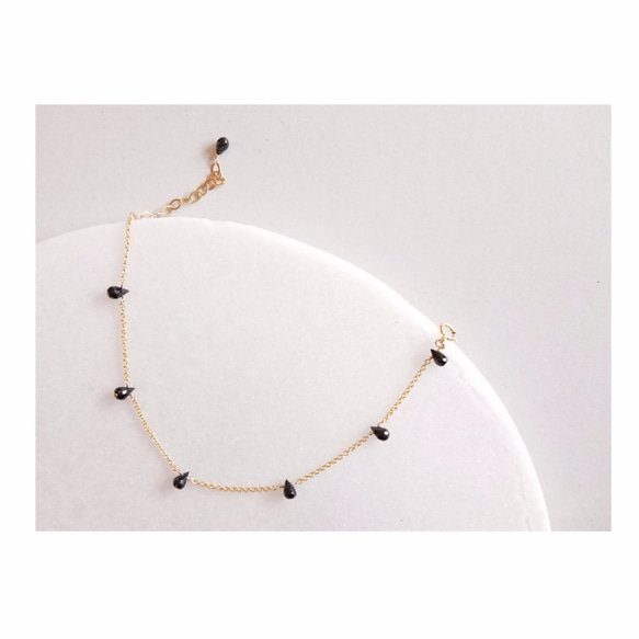 ブラックスピネル ブレスレット ブレスレット Siron 通販 4992301｜Creema(クリーマ)