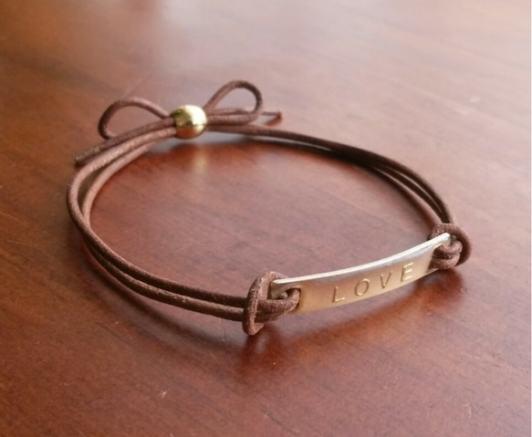 本革のネームチョーカー/ナチュラル濃茶 リード・首輪 よろず屋ワンコ 通販 4798993｜Creema(クリーマ)