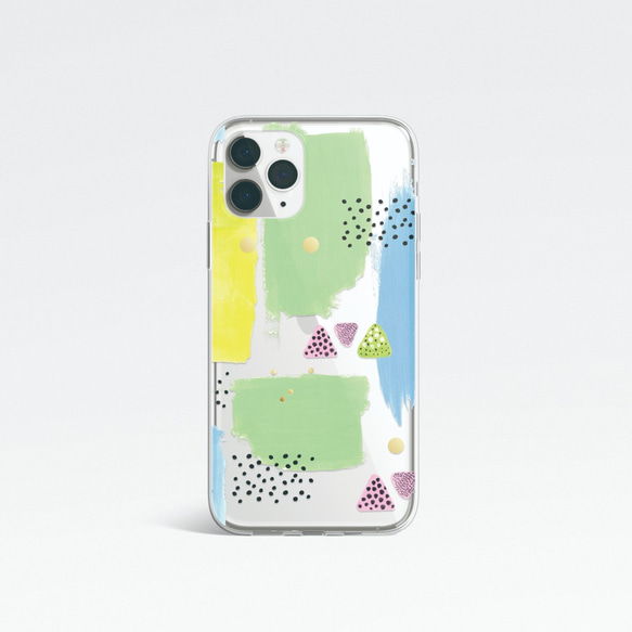 ボタニカルでナチュラルな手描きパターン・クリアスマホケース☆ 010 iPhoneケース・カバー ROCCA* 通販 9826953 ...