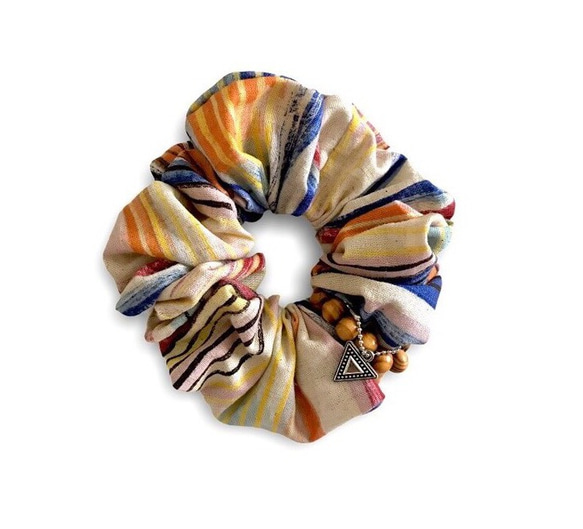 Hippie ︎ girl Rainbow stripe シュシュ シュシュ Gracias beach store 通販 12191479 ...