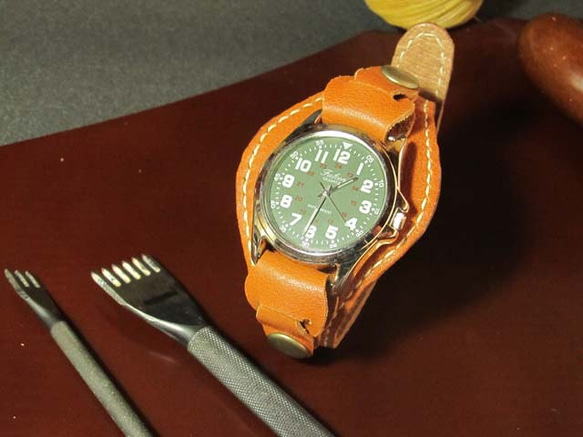 腕時計ベルト（腕時計付）UDDB-01 腕時計 クリボウクラフト 通販｜Creema(クリーマ)