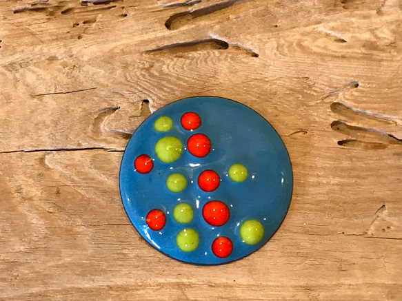 七宝焼のブローチorヘアゴム④ ヘアゴム nazuna薺 通販 8605784｜Creema(クリーマ)