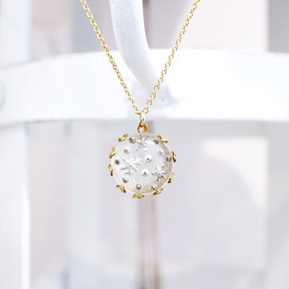 Little Stardust Intaglio Pendant snowflake 星屑ペンダント ネックレス ネックレス・ペンダント ...