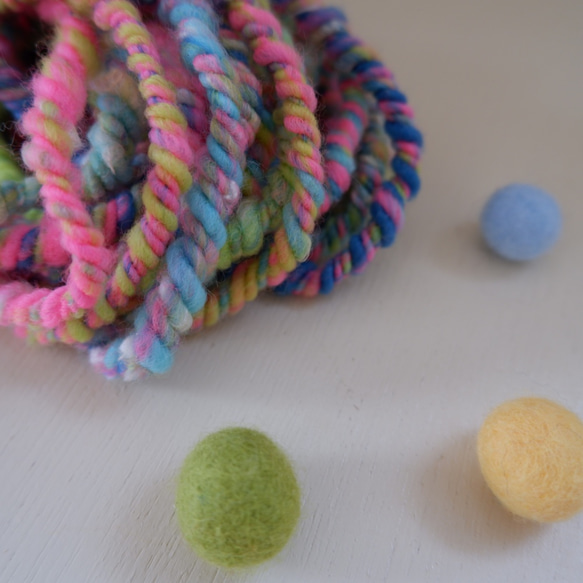 tenna + 手つむぎ毛糸 アートヤーン 変わり糸 メリノウール 約40g #8140 毛糸 tenna + 通販 11570745 ...