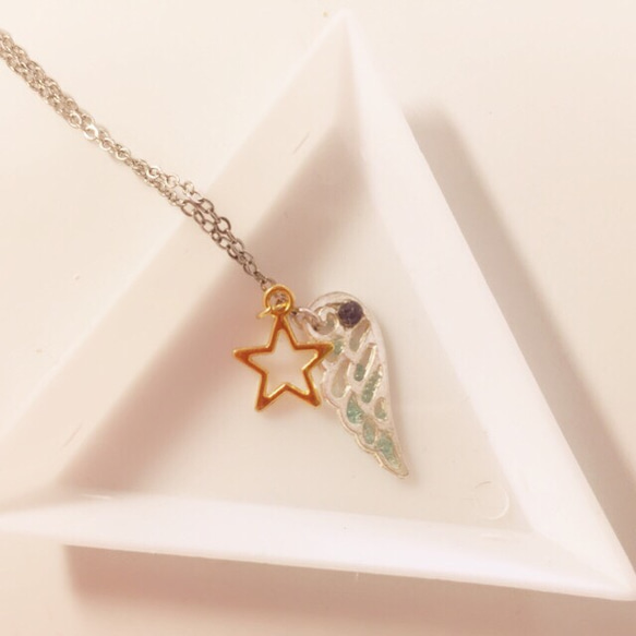 天使の羽ネックレス ネックレス・ペンダント DO 通販 5007396｜Creema(クリーマ)