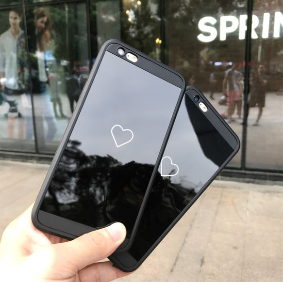 シンプル ハート スマホケース 送料無料 iPhoneX/8/7/6 iPhoneケース・カバー laundly 通販｜Creema(クリーマ ...