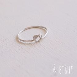 【再販】- Silver - MUSUBI Ring 指輪・リング ＆ ei8ht 通販 1018463｜Creema(クリーマ)